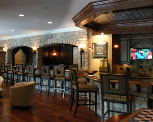 21 Beautiful Traditional Basement Designs