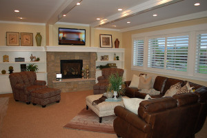 21 Beautiful Traditional Basement Designs