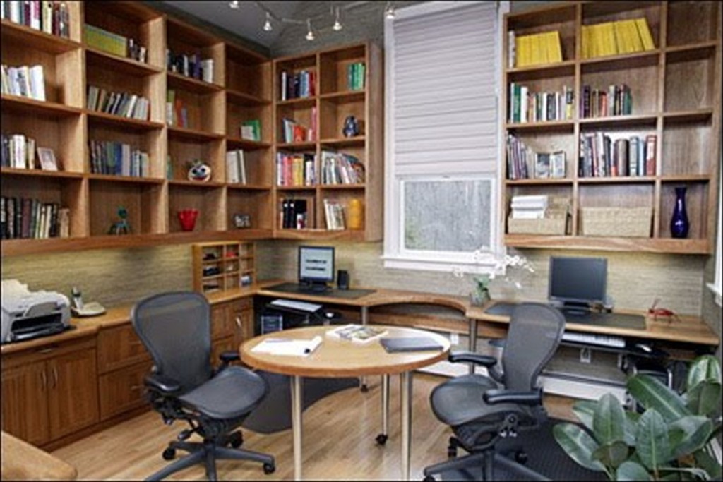 21 Outstanding Craftsman Home Office Designs