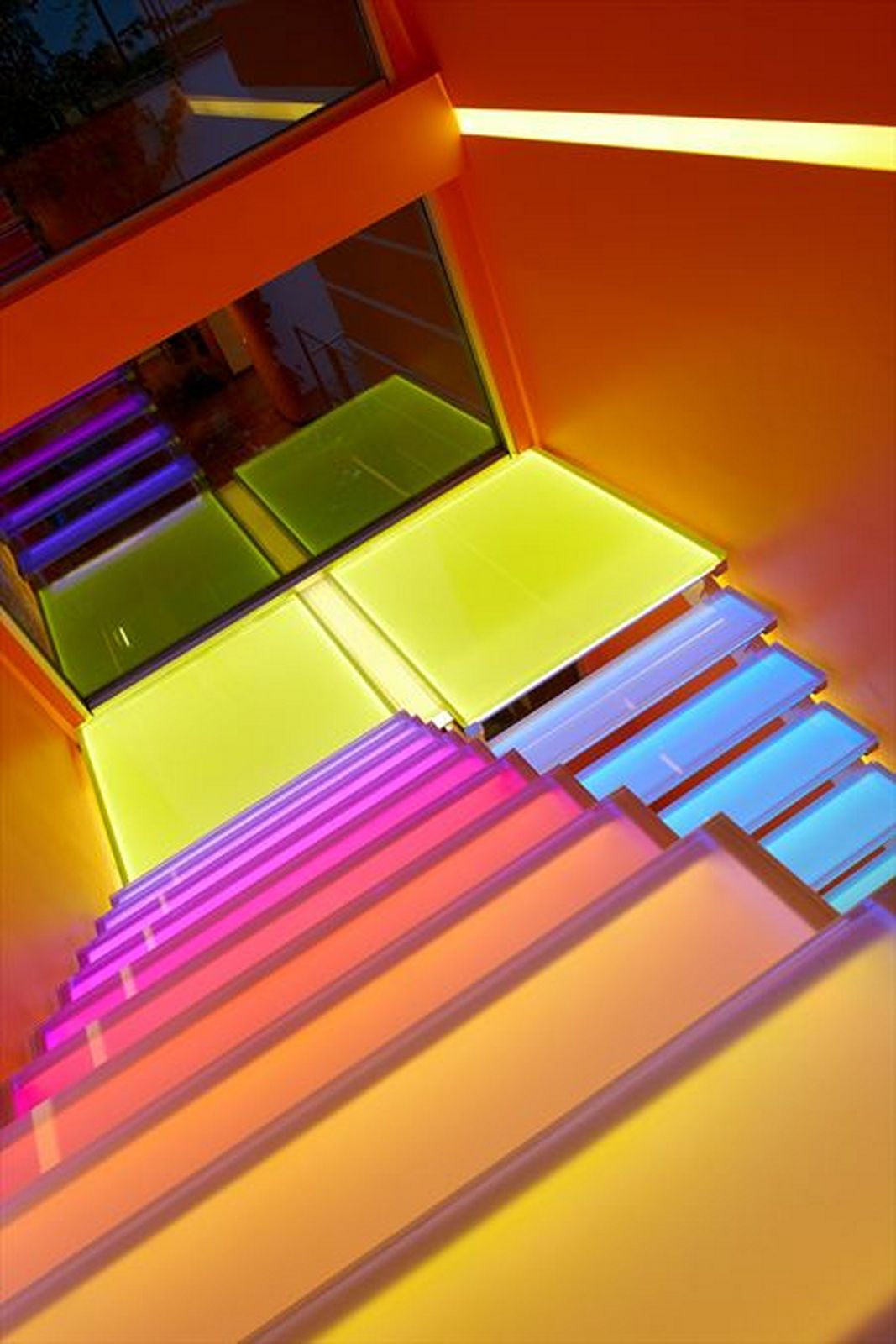 20 Awesome colorful stair Design Ideas
