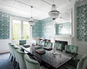 25 Amazing Wallpaper For Your Beautiful Dining Room