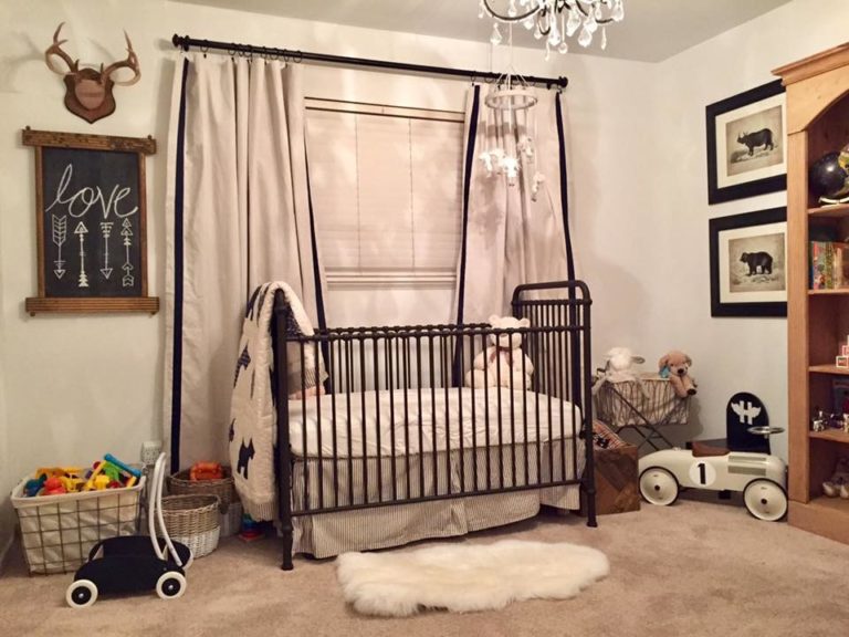 30 Serene Iron Crib Design Ideas For Your Cute Baby